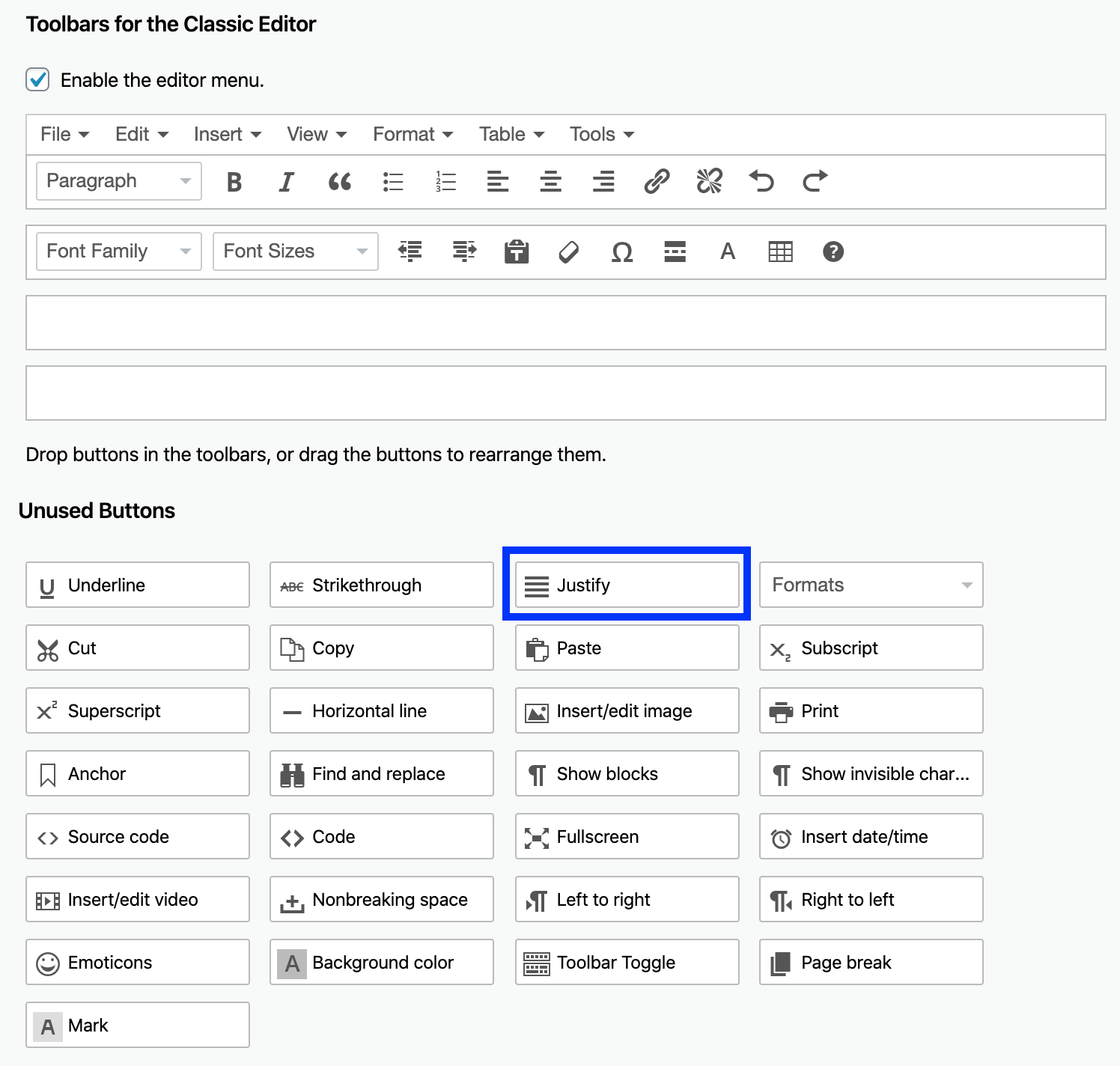 How To Justify Text In WordPress year 